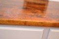 Beech butcher block countertops – stained and sealed
