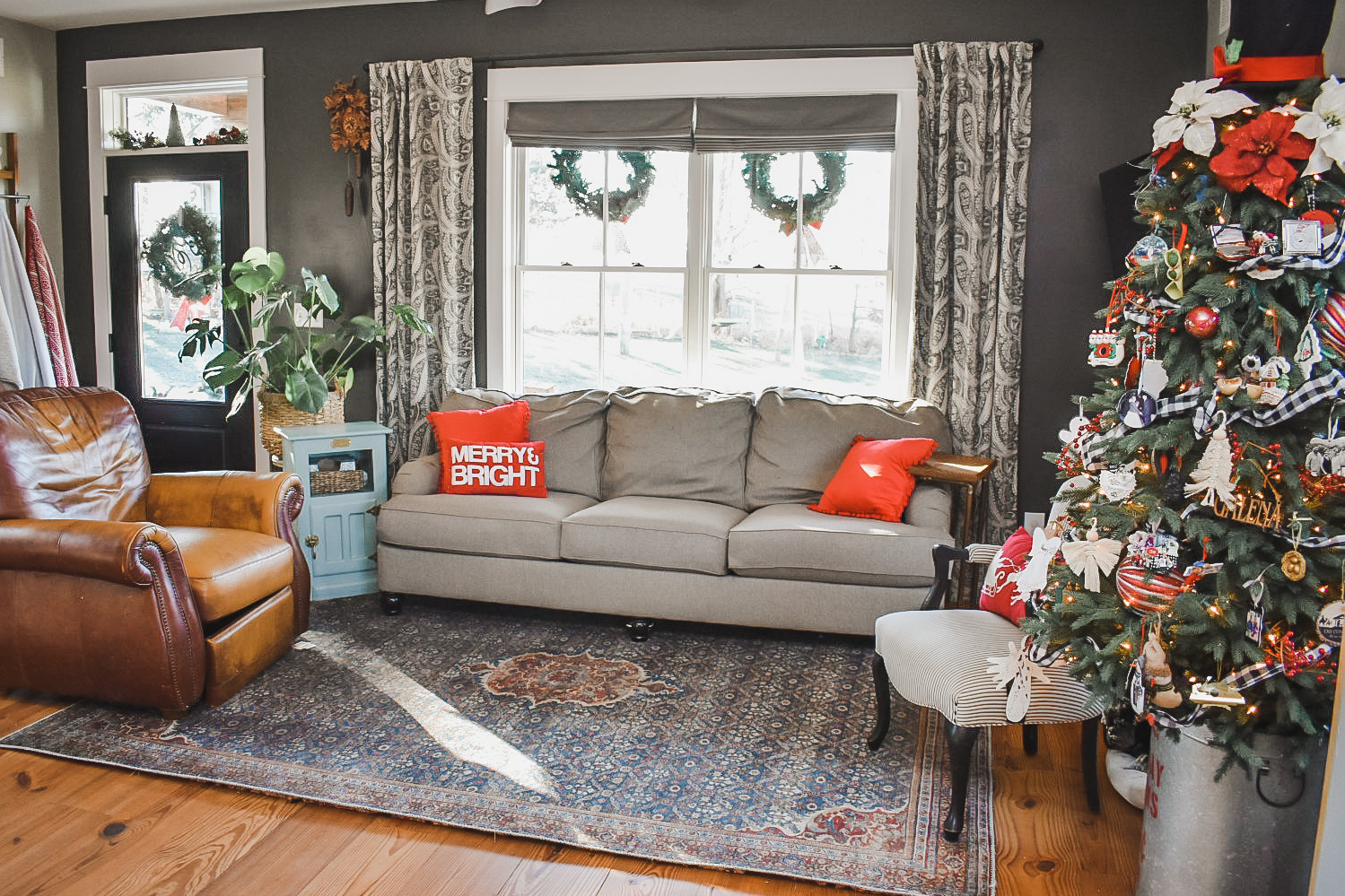 A fun and family-friendly Christmas holiday home tour
